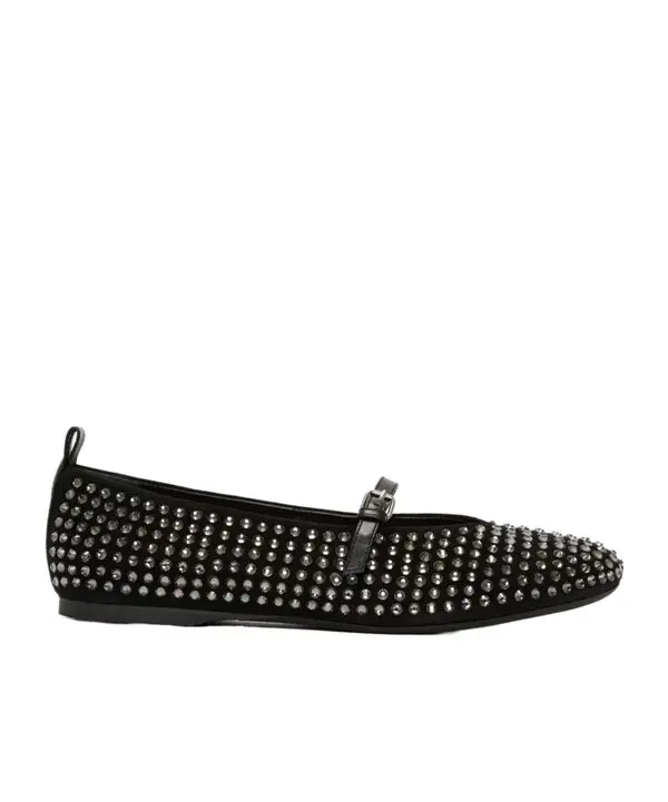 J.W.ANDERSON Crystal-embellished Buckle Ballet Flats