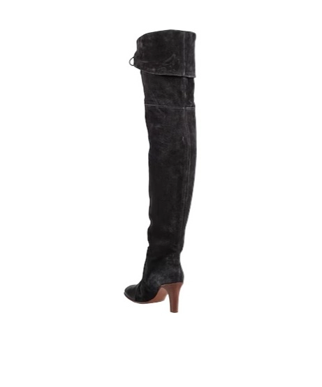 Chloé Solid Color Round-toe Tall Boots