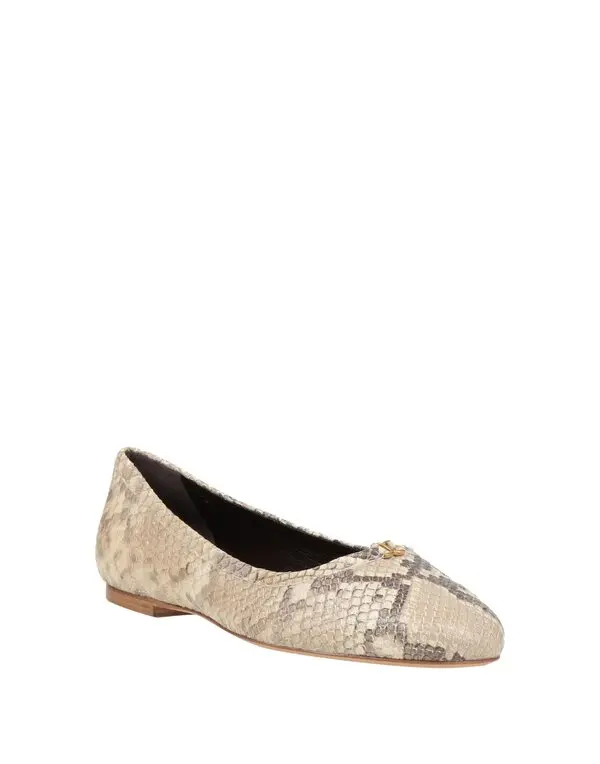 Chloé Snake-print Ballet Flats