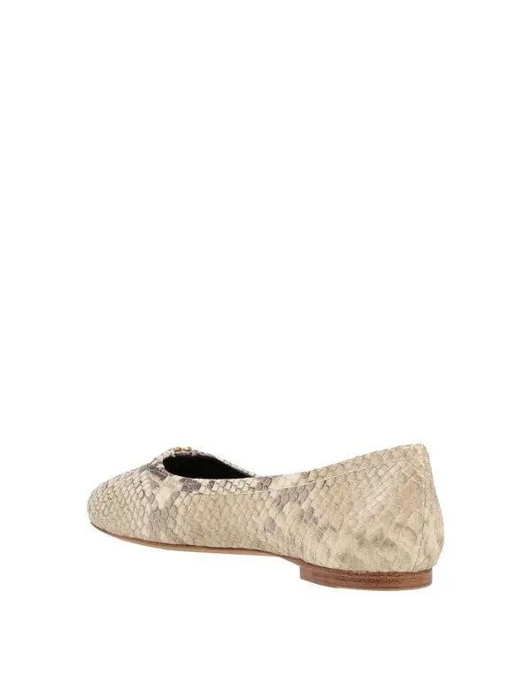 Chloé Snake-print Ballet Flats