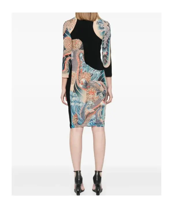 Alexander McQueen Printed Mini Dress