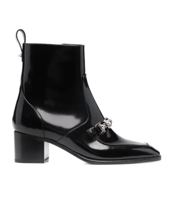 CHRISTIAN LOUBOUTIN Chain And Ankle Boots