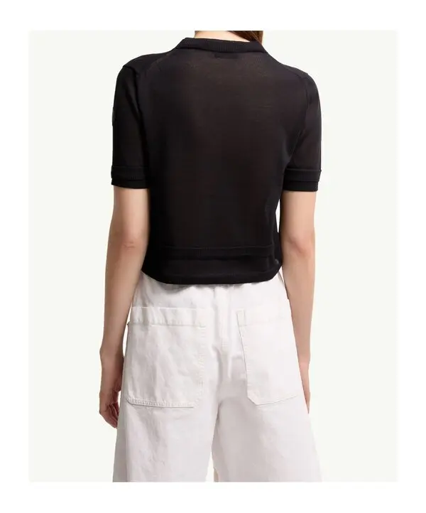 Moncler Double-trimmed Cotton T-shirt
