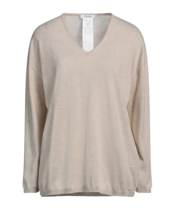 Max Mara Solid Color Cashmere Jumpers