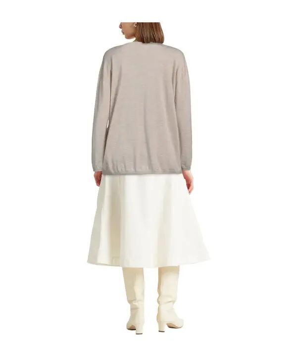 Max Mara Solid Color Cashmere Jumpers