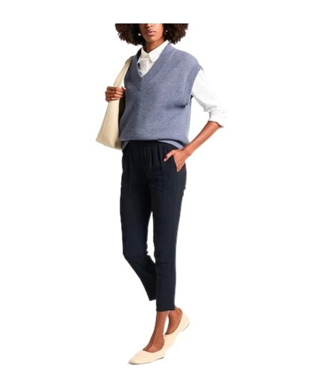 Brunello Cucinelli Tapered Crepe Trousers