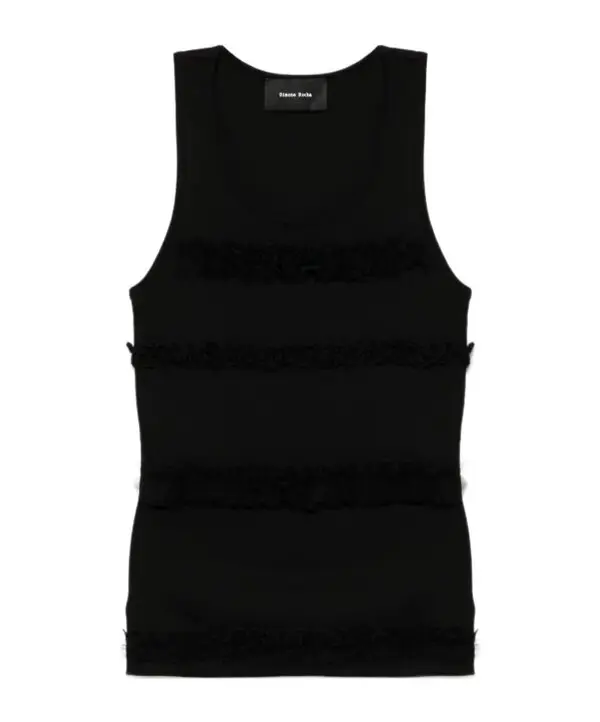Simone Rocha Ruffled Tank Top