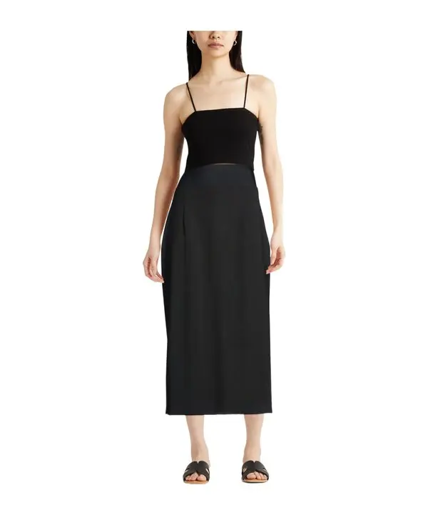 Sportmax Wool Pencil Skirt With Elasticated Waist