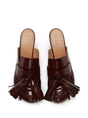 J.W.ANDERSON Tassel-detail Leather Mules
