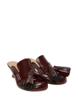 J.W.ANDERSON Tassel-detail Leather Mules