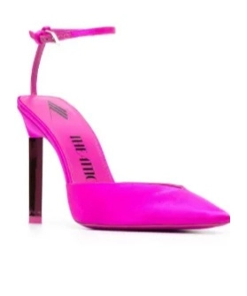 Attico Satin High Heels