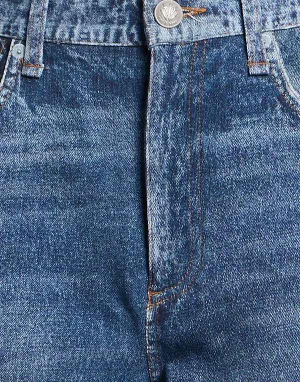 Rag & Bone Wide-leg Denim Trousers - Blue