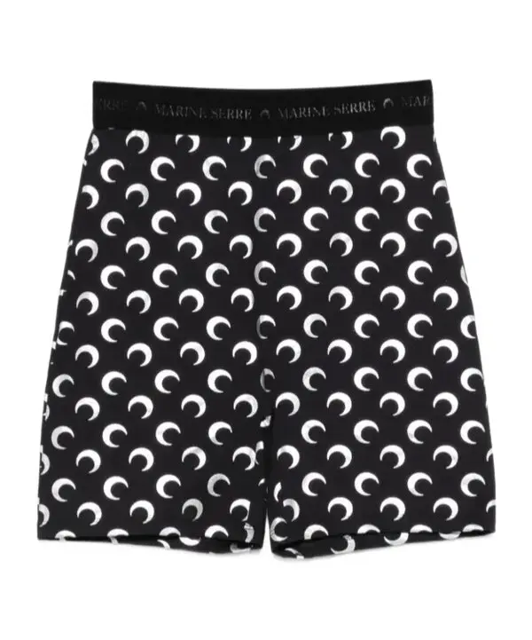 MARINE SERRE Moon Printed Shorts