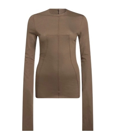 Rick Owens Solid Long Sleeve Tee
