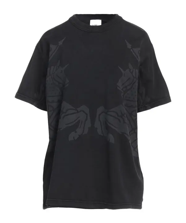 Burberry Printed T-shirts - Black