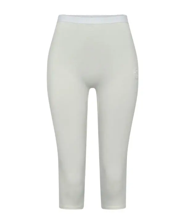 MARINE SERRE Pearl Logo Capri Pants