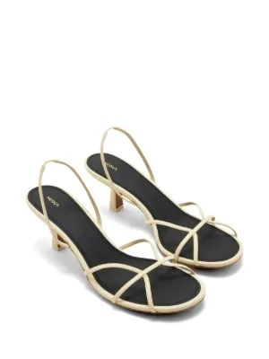 NEOUS 55mm Ibor Heeled Sandals - Nude