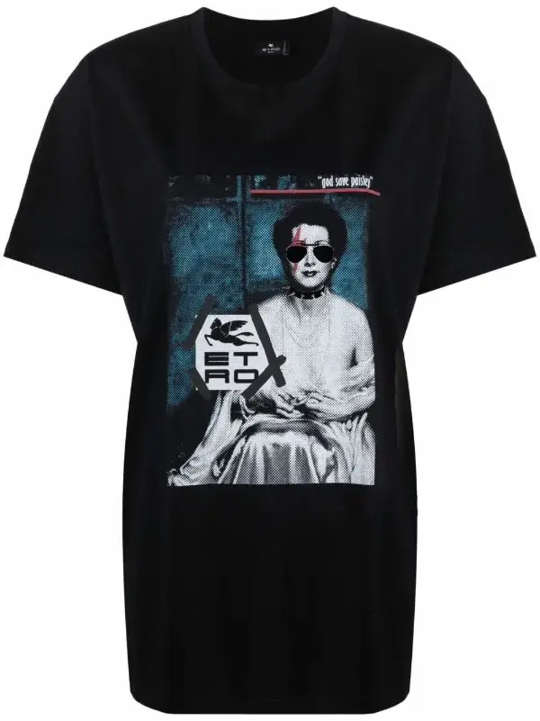 Etro Graphic Print T-shirt