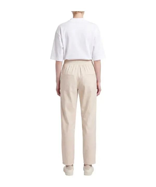 Isabel Marant Étoile Tapered Jersey Trousers With Drawstring Waist