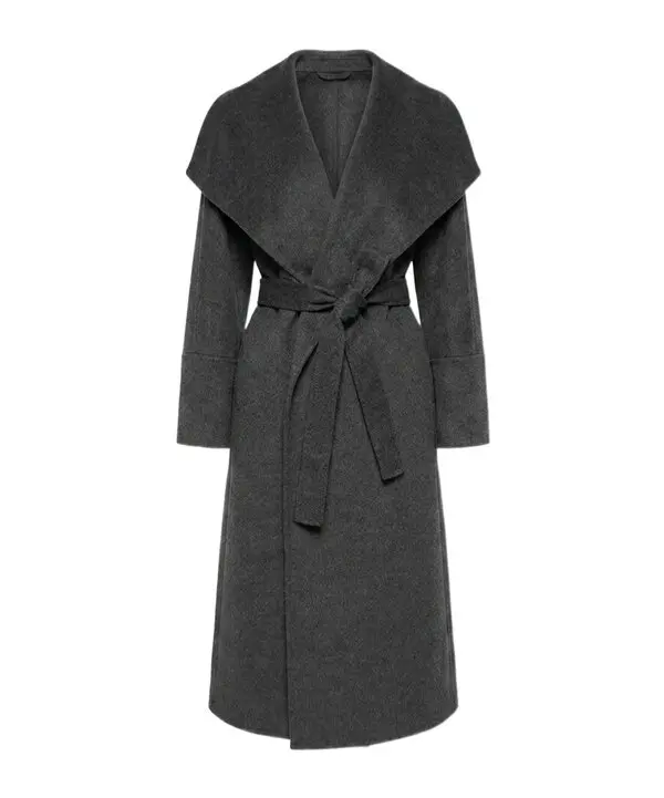 Soft Goat Long-sleeved Coat