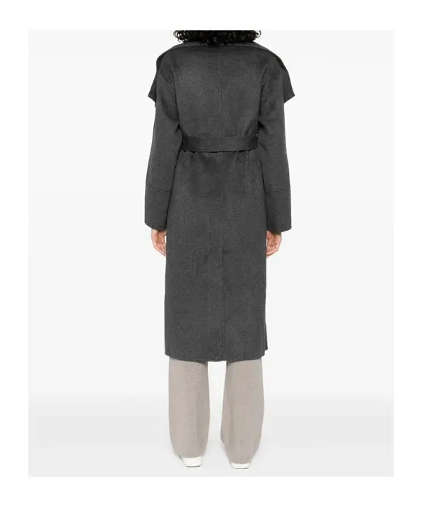 Soft Goat Long-sleeved Coat