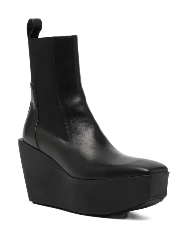 Rick Owens Square-toe Ankle Boots
