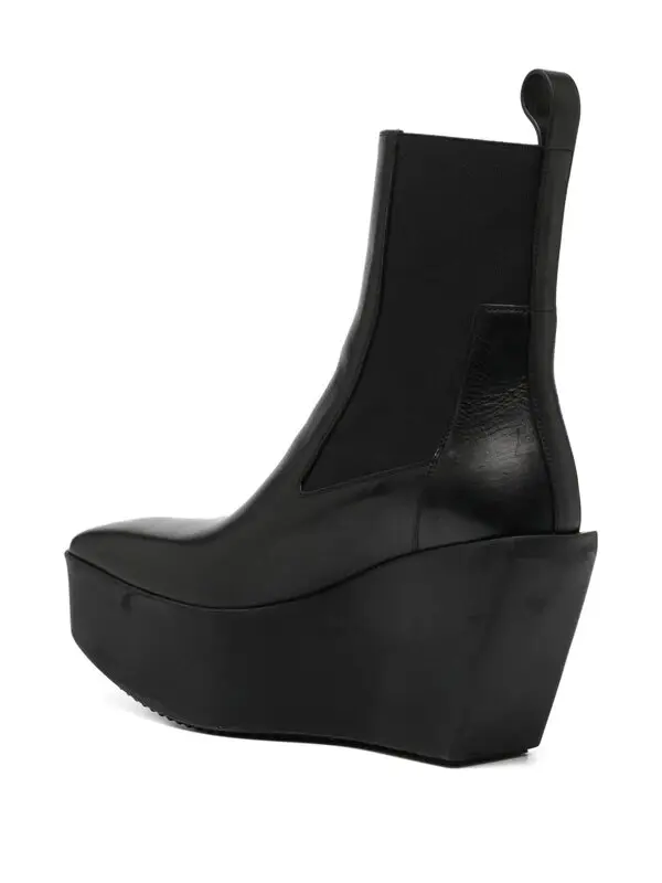 Rick Owens Square-toe Ankle Boots