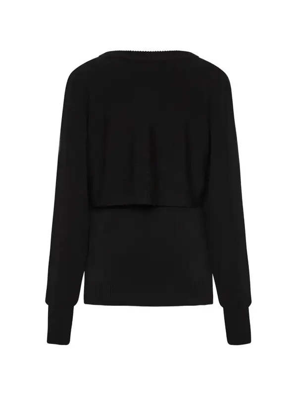 ST. AGNI Layered Design Sweater