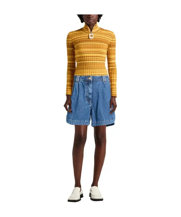 Farm Rio Denim Shorts