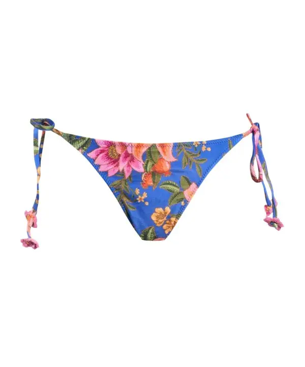 Farm Rio Minimalist Bikini Bottoms - Blue