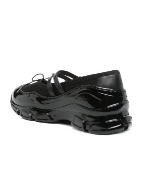 Simone Rocha Ballet Flats With Buckle Strap Closure And Bow Detailing