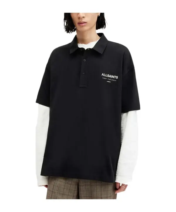 ALLSAINTS Underground Short-sleeved Polo Shirt