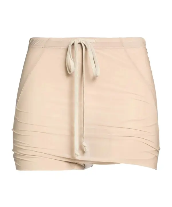 Rick Owens Drawstring Jersey Shorts - Sand