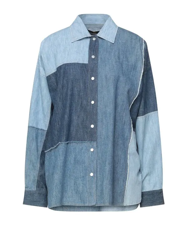 Dolce & Gabbana Patchwork Denim Shirt