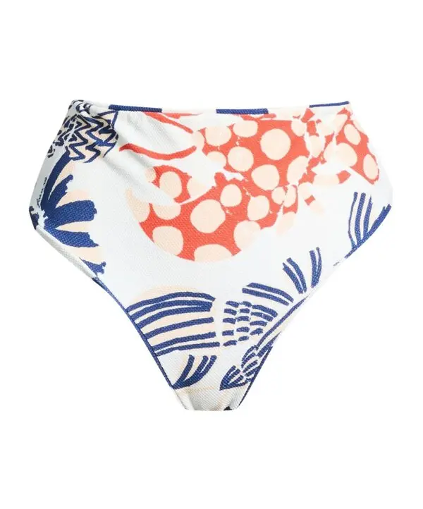 Farm Rio High-waisted Colorful Swim Trunks