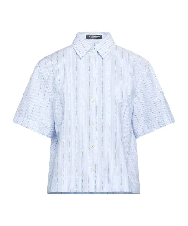 Dolce & Gabbana Short-sleeve Striped Shirt