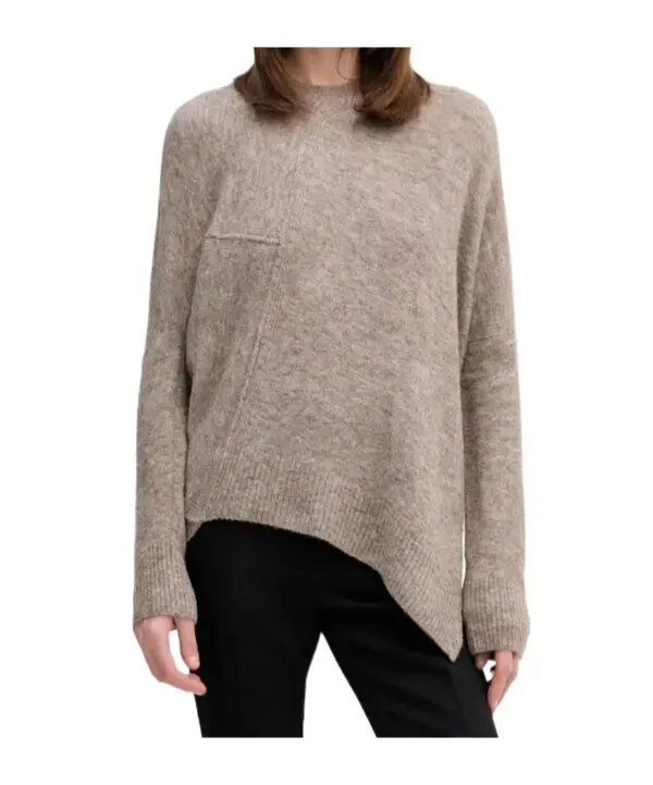 ALLSAINTS Asymmetric Panelled Jumper