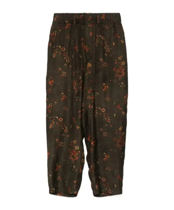 UMA WANG Drawstring Casual Pants