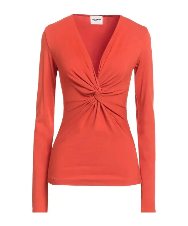 Isabel Marant Étoile Long Sleeve V-neck T-shirt