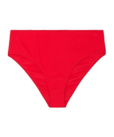 GANNI Stretch Solidcolor Bikini Bottoms
