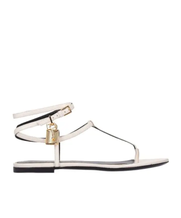 TOM FORD 10mm Leather Thong Sandals