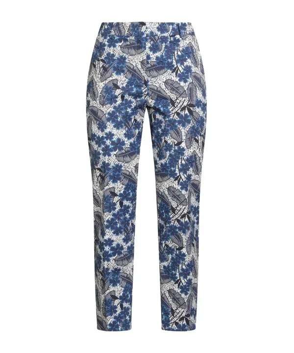 Max Mara Floral Print Tapered Trousers