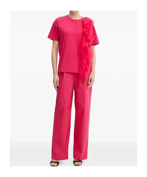 TWINSET Ruffled T-shirt