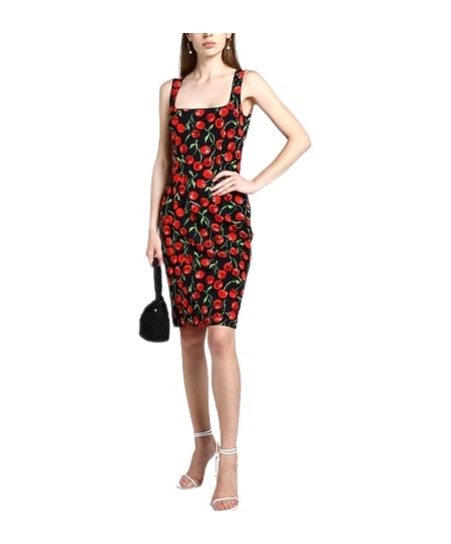 Dolce & Gabbana Multicolor Fitted Dress