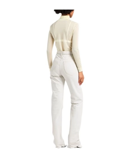 MAISON MARGIELA Solidcolor Stretch Longsleeve Top