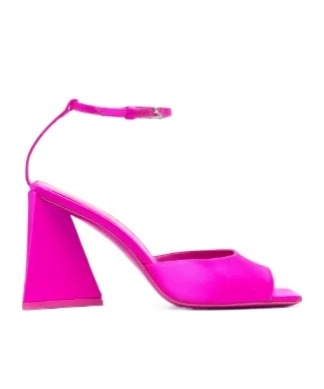 Attico Solid Color High-heel Sandals