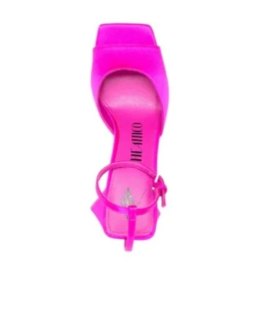 Attico Solid Color High-heel Sandals