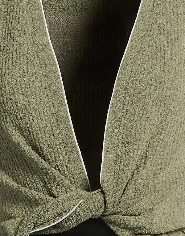 Jacquemus Two-tone Knitted Sleeveless Top