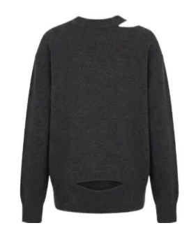 Simone Rocha Embellished Cut-out Sweater