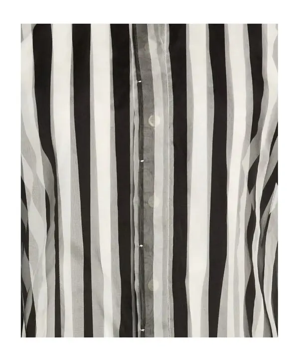 Sportmax Striped Yarn Long Sleeve Shirt